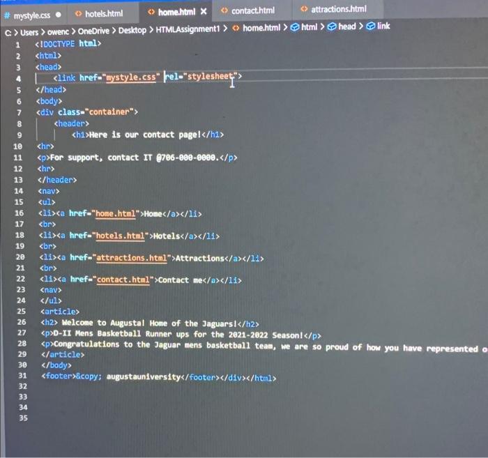 Solved I need to add images as backgrounds to different HTML | Chegg.com
