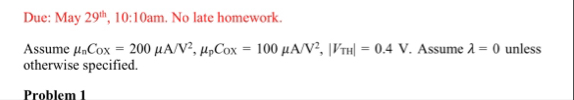 Due: May 29th ,10:10am. ﻿No late homework.Assume | Chegg.com