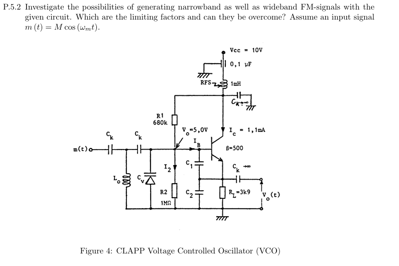 P.5 ﻿The following figure shows the circuit diagram | Chegg.com