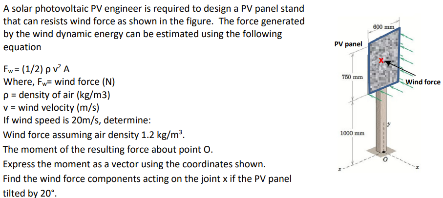 Solved A solar photovoltaic PV engineer is required to | Chegg.com