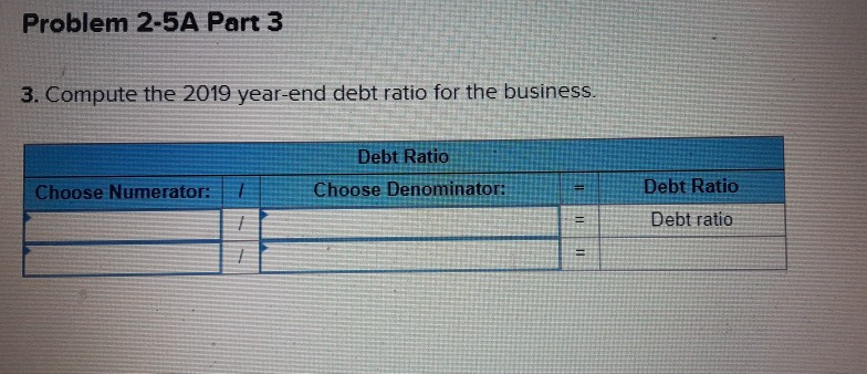 Solved Required information Problem 2-5A Computing net | Chegg.com