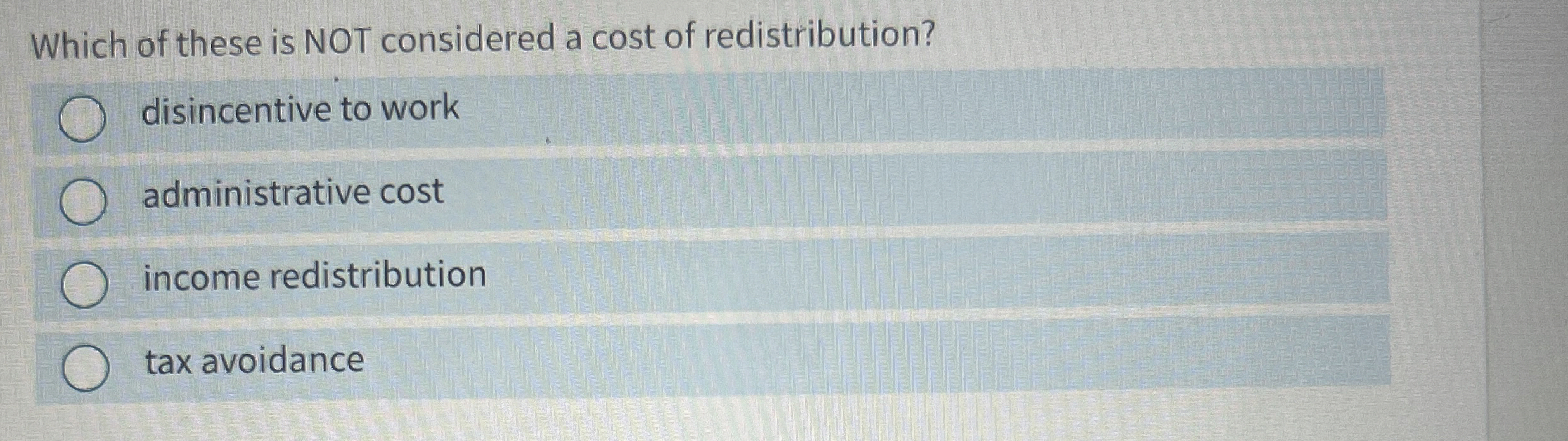 Solved Which of these is NOT considered a cost of | Chegg.com