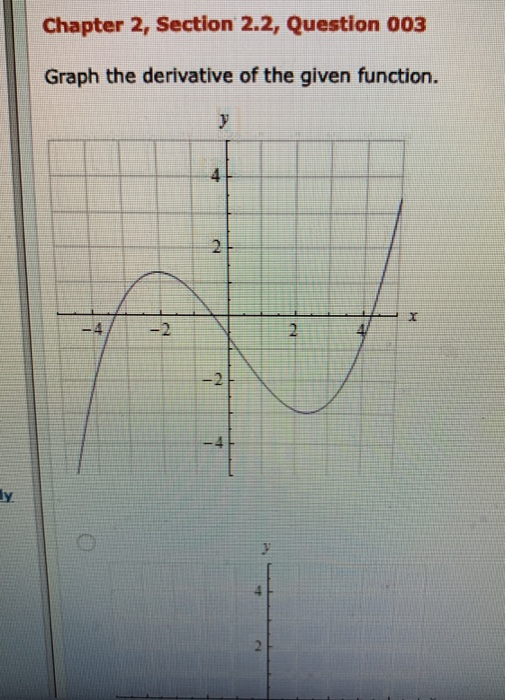 Solved Chapter 2, Section 2.2, Question 003 Graph the | Chegg.com
