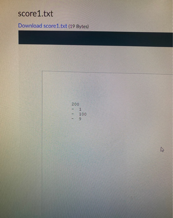 Solved 1. Create an input file using notepad (.txt) or | Chegg.com