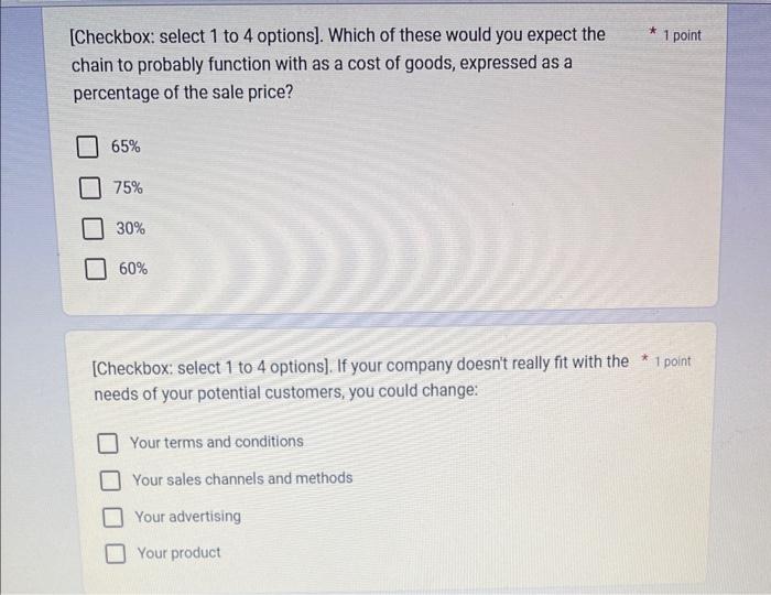 Solved [Checkbox: select 1 to 4 options]. Which of these | Chegg.com