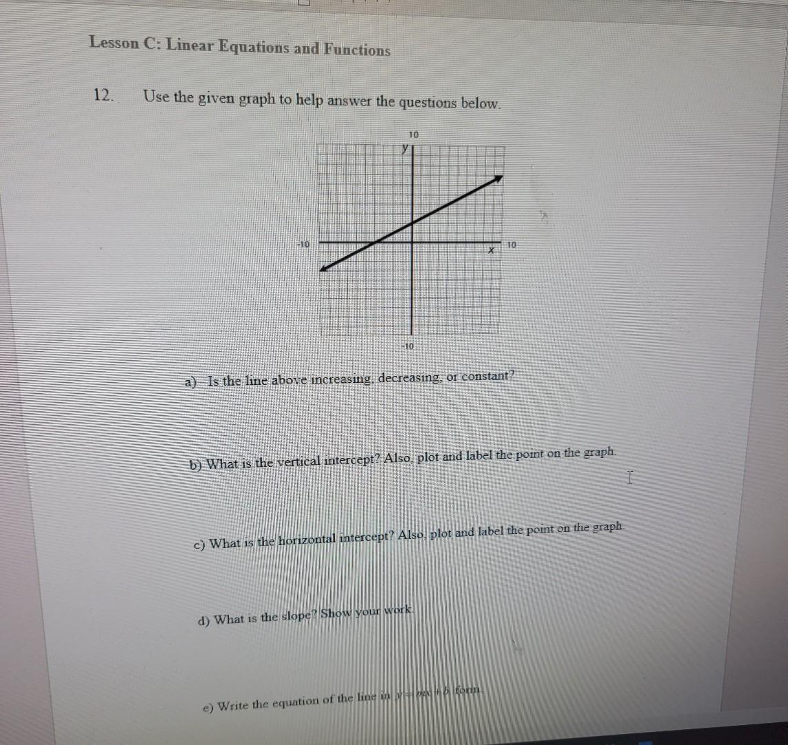Solved 7+∞8. Graph each of the following equations. Plot and | Chegg.com