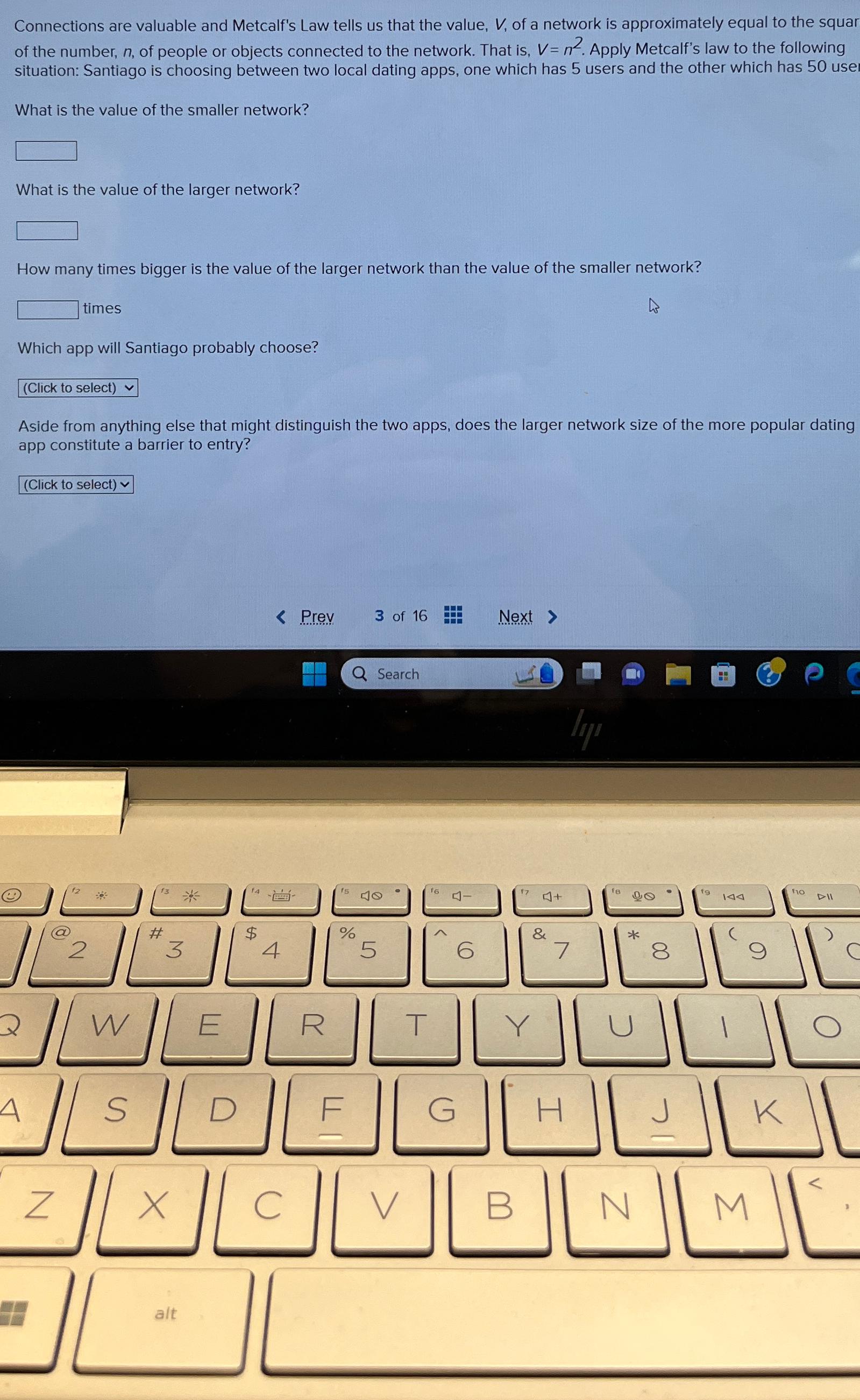 Solved Connections are valuable and Metcalf's Law tells us | Chegg.com