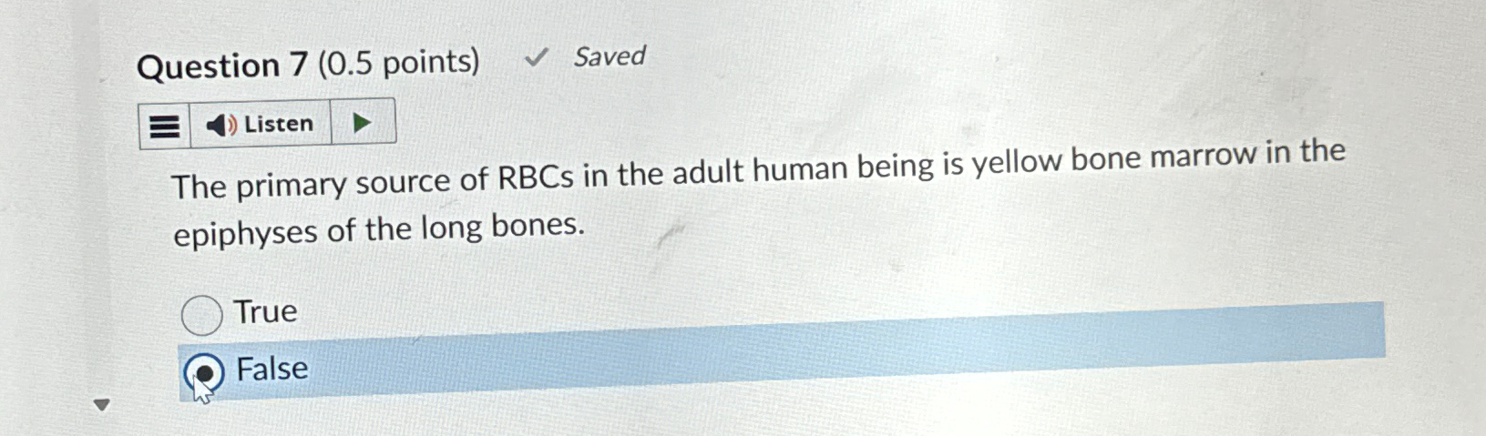 Solved Question 7 ( 0.5 ﻿points) ﻿SavedThe primary source | Chegg.com