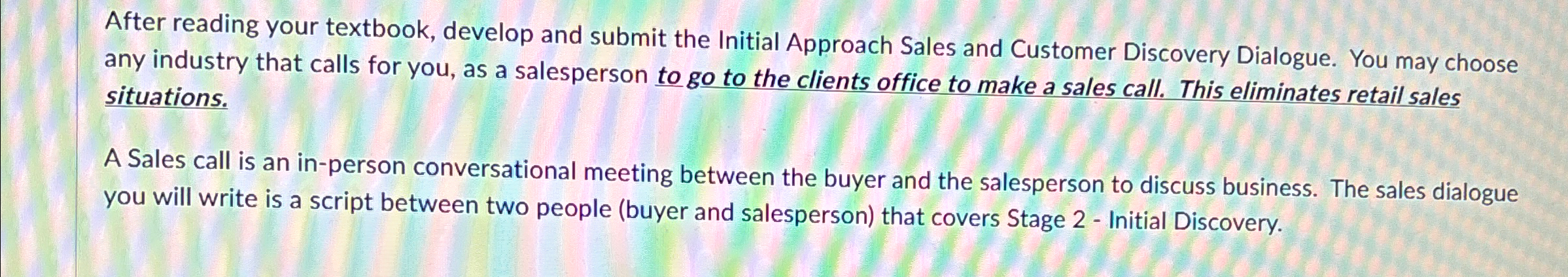 Solved After reading your textbook, develop and submit the | Chegg.com