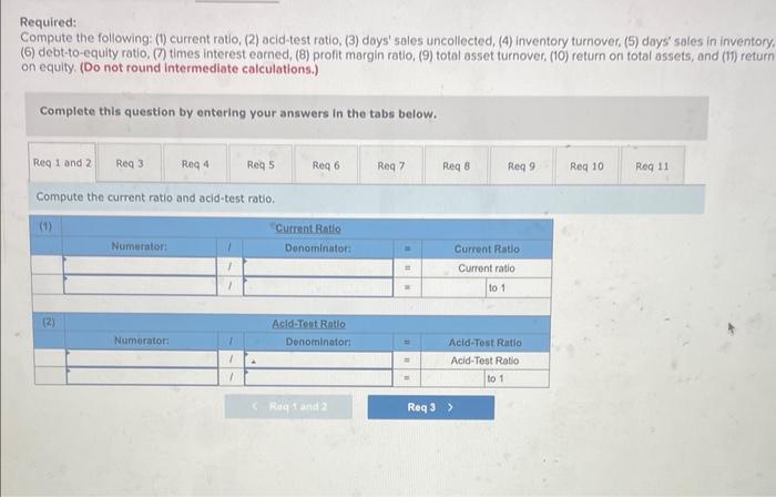 Solved Problem 13-4A (Algo) Calculating financial statement | Chegg.com