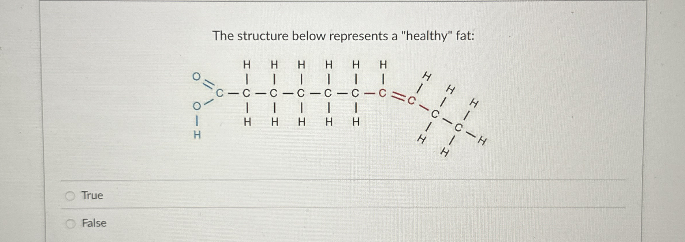 Solved The structure below represents a "healthy" | Chegg.com