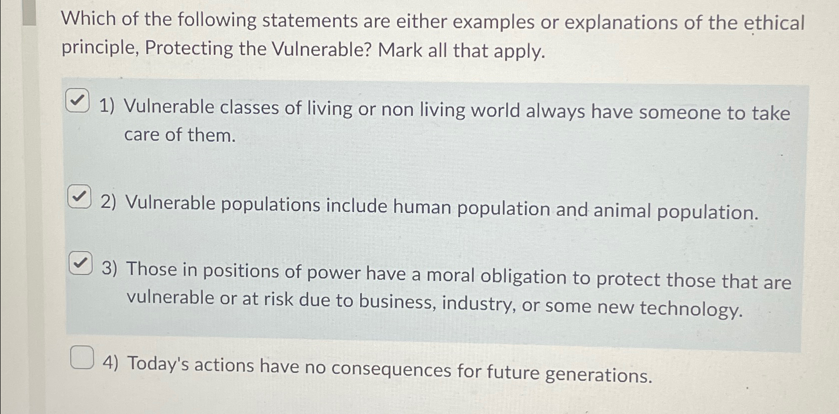 Solved Which of the following statements are either examples | Chegg.com