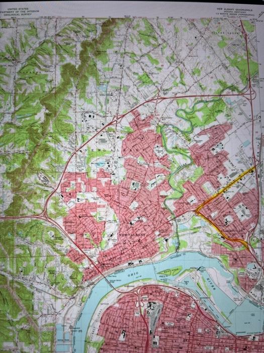 Solved 1. 1: Interpretingfopographic Map Information ing the | Chegg.com