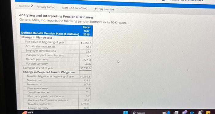 Solved Analyzing and Interpreting Pension Disclosures | Chegg.com Solved Analyzing and Interpreting Pension Disclosures | Chegg.com