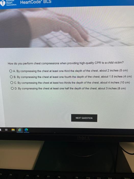 Solved Arnica Heart Association HeartCode BLS How do you | Chegg.com