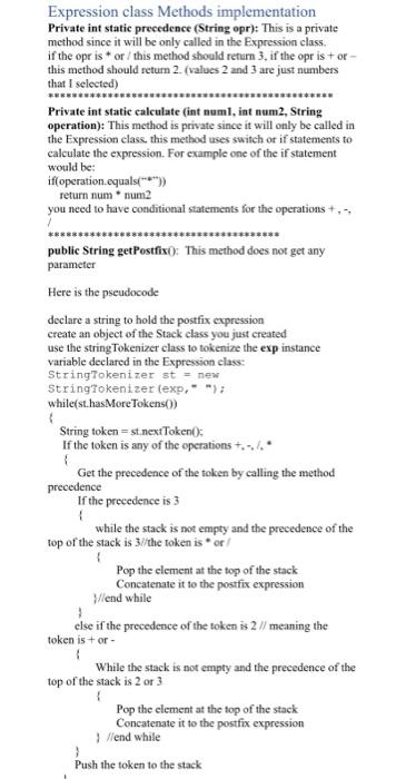 Solved Objectives Practice Stack, infix, postfix evaluation. | Chegg.com
