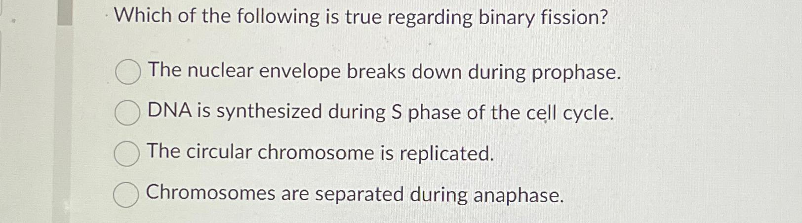 Solved Which of the following is true regarding binary | Chegg.com