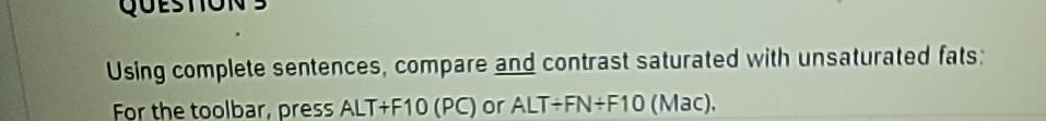 Solved Using complete sentences, compare and contrast | Chegg.com