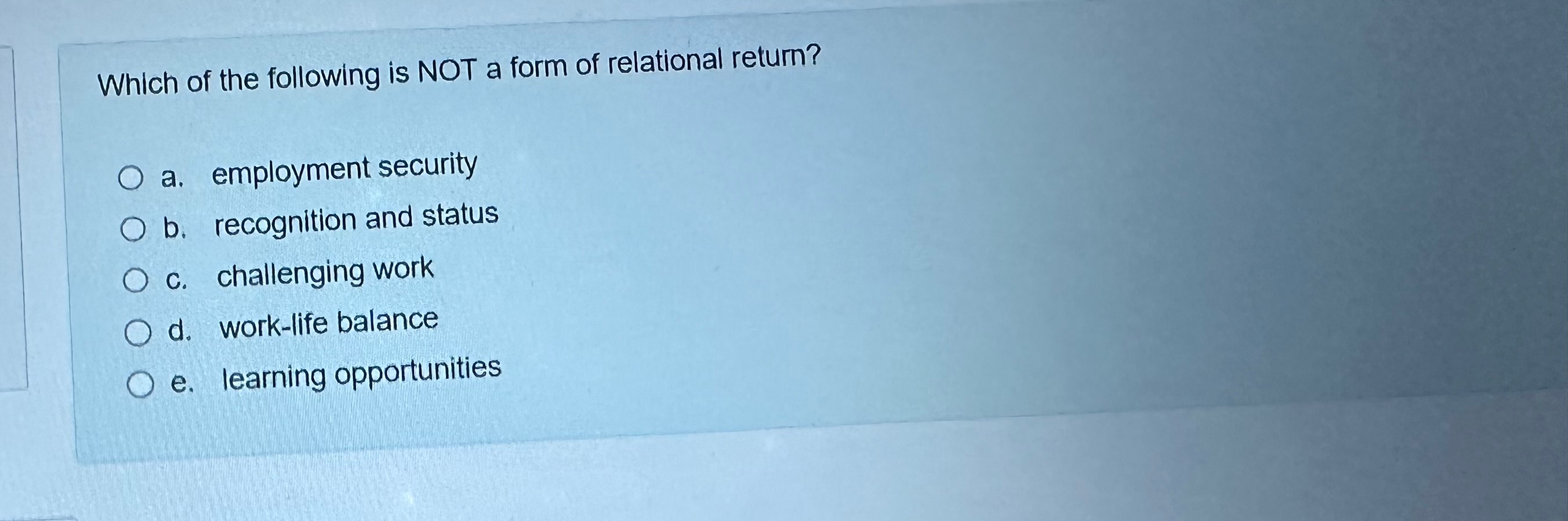 Solved Which of the following is NOT a form of relational | Chegg.com