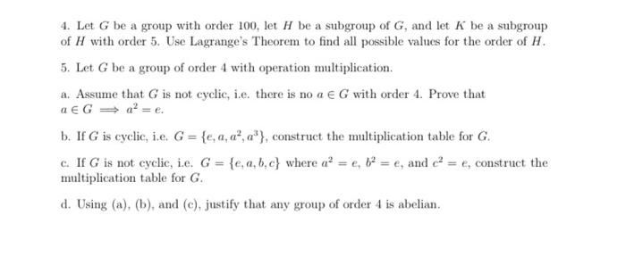 Solved MTH 301 Assignment 2.11 1. Let H C A, H={(1) (2) (3) | Chegg.com