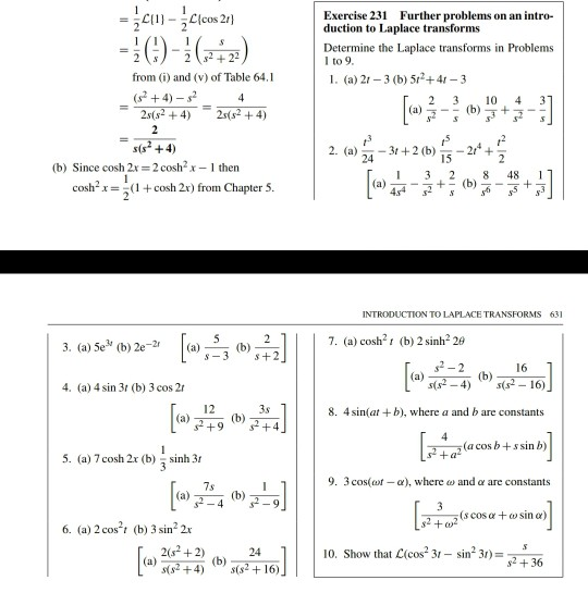 Solved = 40 - Ccas 211 = }(9) - (+22) Exercise 231 Further | Chegg.com