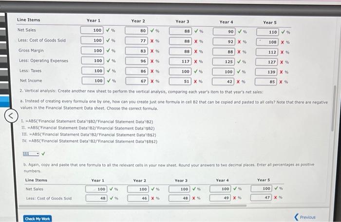 Solved Common-Size Financial Statement Analysis Using Excel | Chegg.com