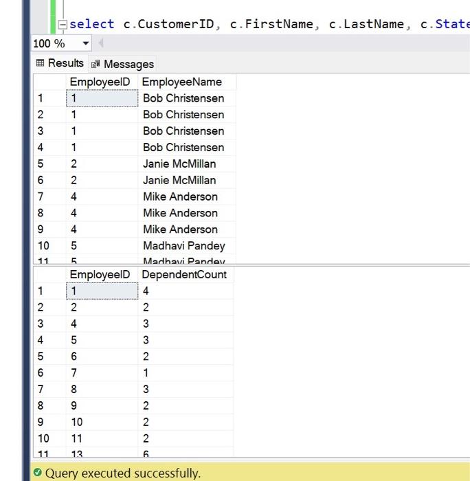Solved in SQL The problem is below. I have a problem now. I | Chegg.com