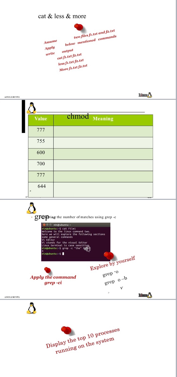 Solved cat & less & moreAssume two files fi.txt and | Chegg.com