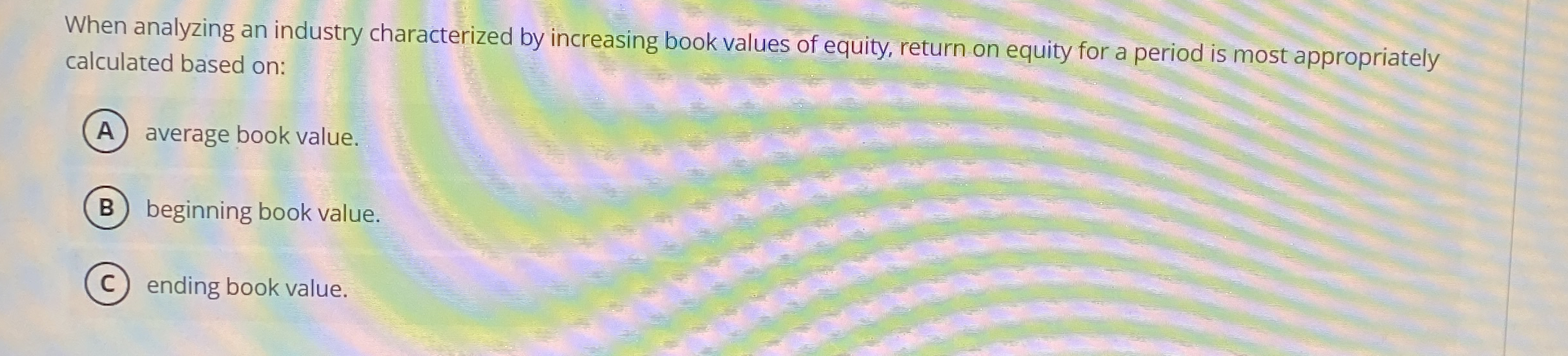 Solved When analyzing an industry characterized by | Chegg.com