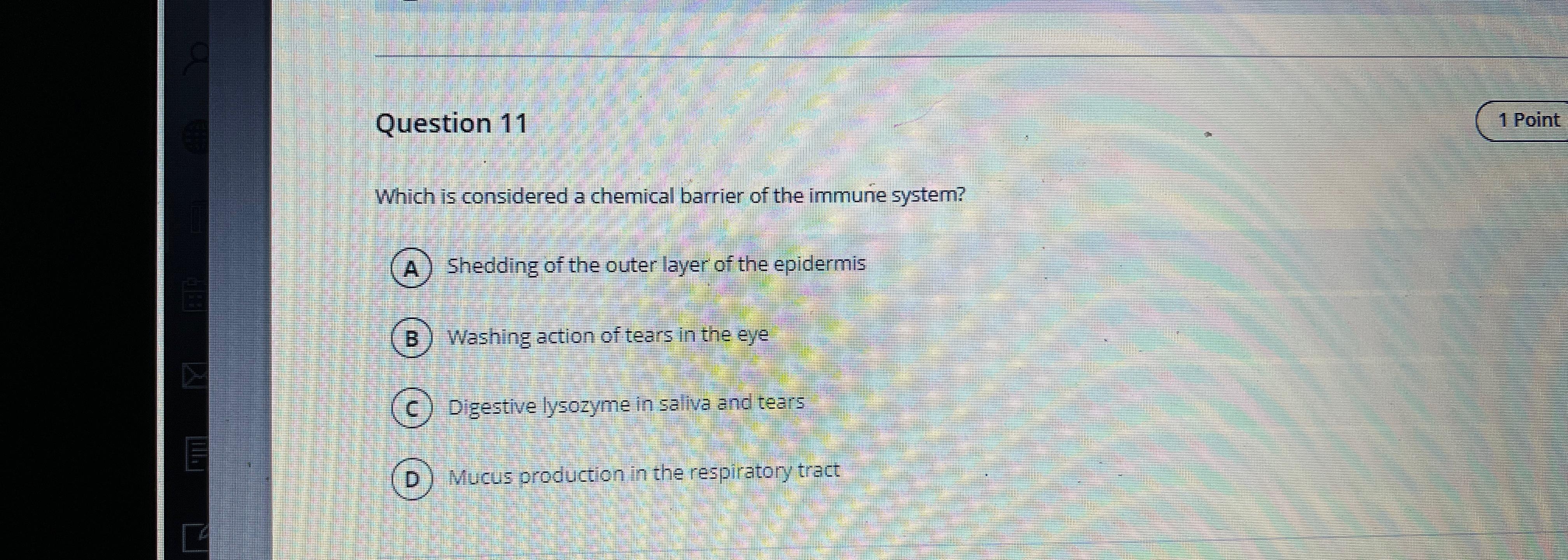 Solved Question 111 ﻿PointWhich is considered a chemical | Chegg.com