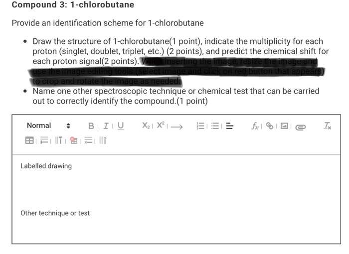 Solved Compound 1: methyl butanoate Provide an | Chegg.com
