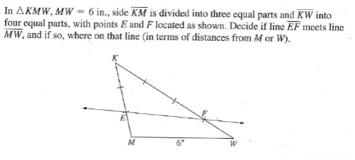 Solved In ()/(_(()/())KMW),MW=6in., ﻿side ()/(bar) (KM) ﻿is | Chegg.com