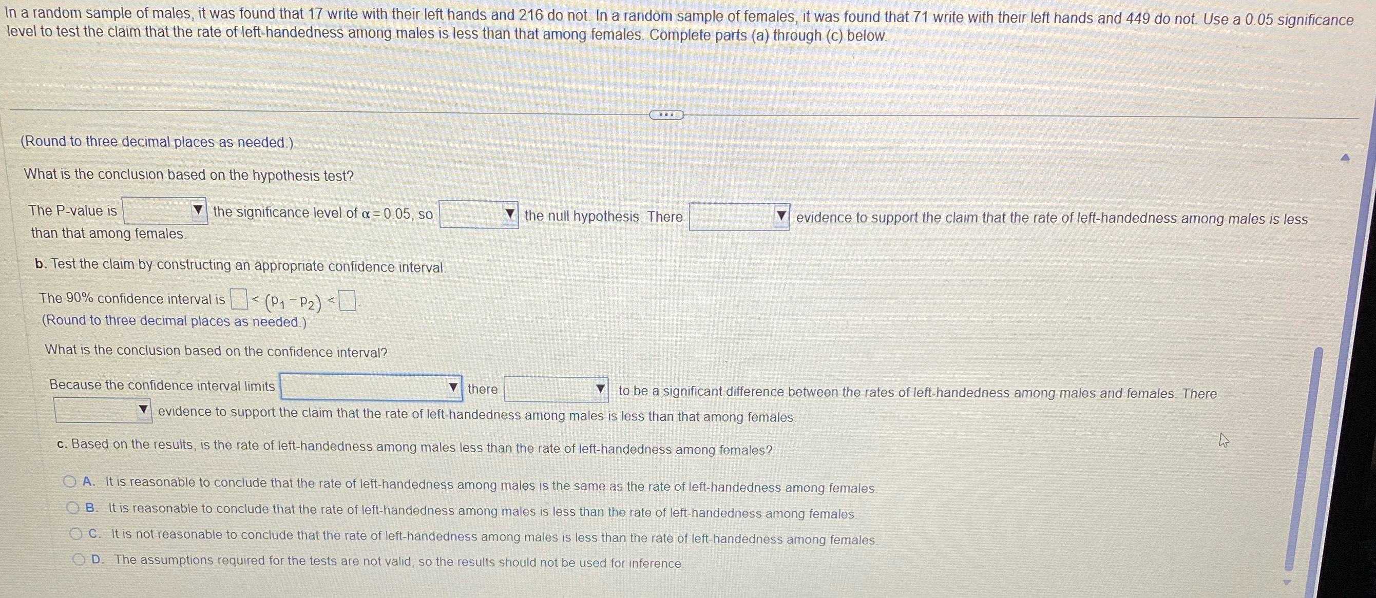 Solved level to test the claim that the rate of | Chegg.com