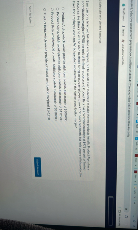 Solved /ui/v2/adaptive-assessment-player/index.htmi | Chegg.com