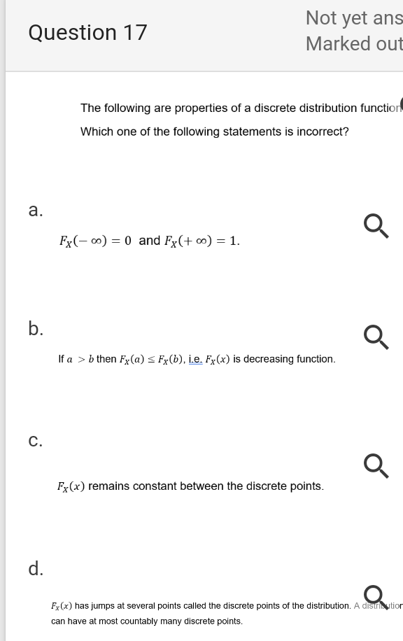 Solved The following are properties of a discrete | Chegg.com