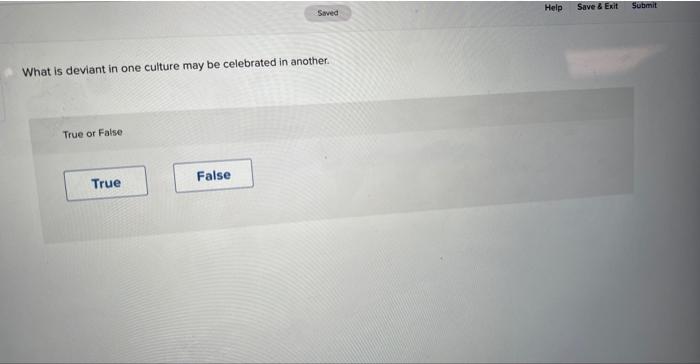 Which of the following is true of deviance? Multiple | Chegg.com