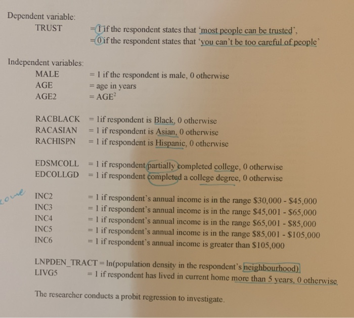 statement attached image A researcher in US is | Chegg.com
