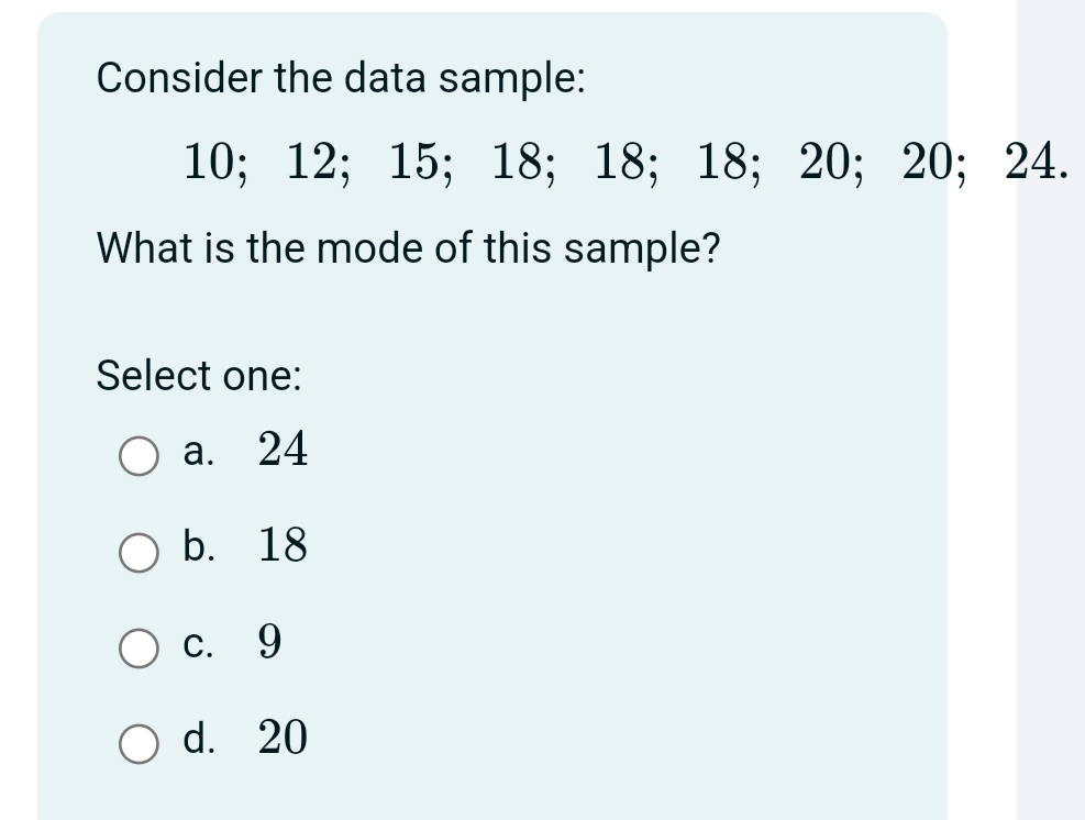 Solved Consider the data | Chegg.com