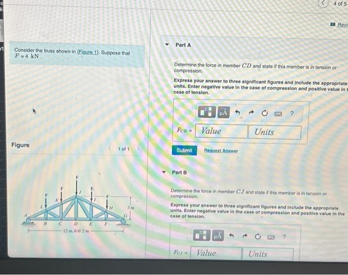 Solved Consider the truss shown in (Figure 1). Suppose that | Chegg.com