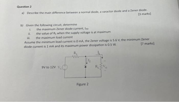 Solved a) Describe the main difference between a normal | Chegg.com