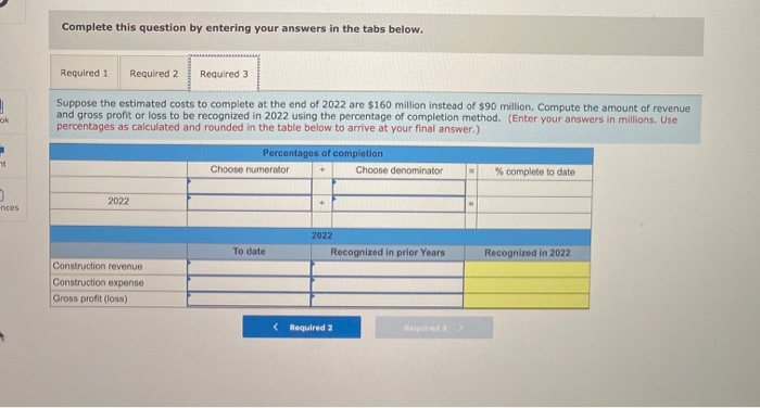 Solved Exercise 6-20 (Algo) Long-term contract; revenue | Chegg.com
