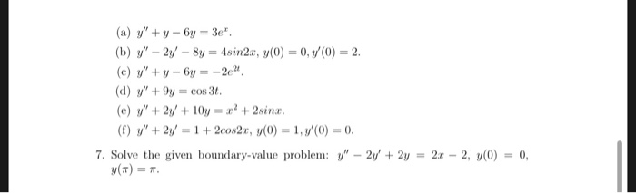 Solved 1. For the following ODEs, determine the longest | Chegg.com