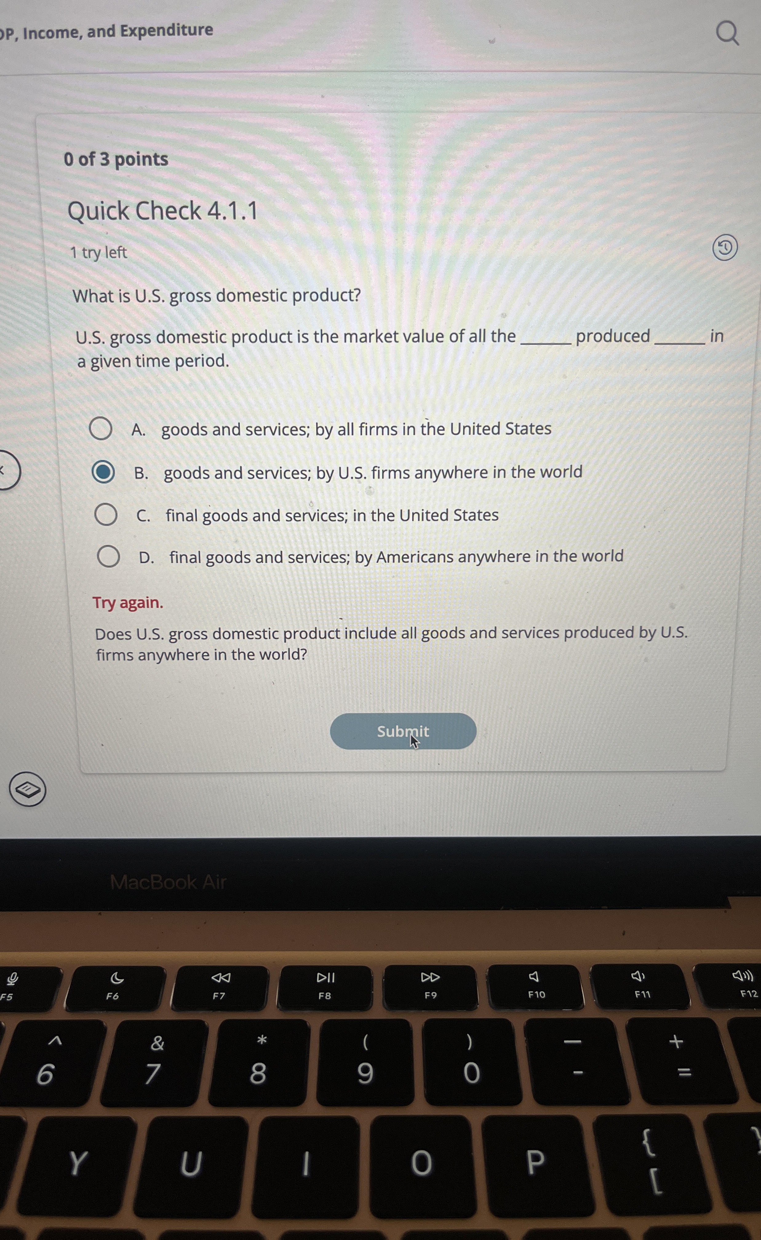 Solved 0 ﻿of 3 ﻿pointsQuick Check 4.1.11 ﻿try leftWhat is | Chegg.com