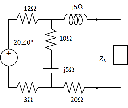 Solved Find Zth, ﻿Vth and INFind load impedance, max power | Chegg.com
