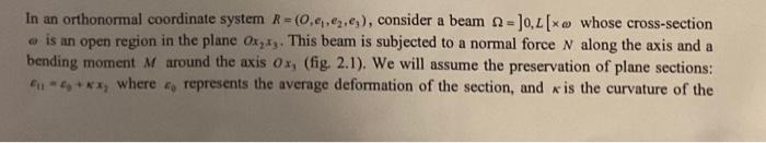 Solved In an orthonormal coordinate system R=(O,e1,e2,e3), | Chegg.com