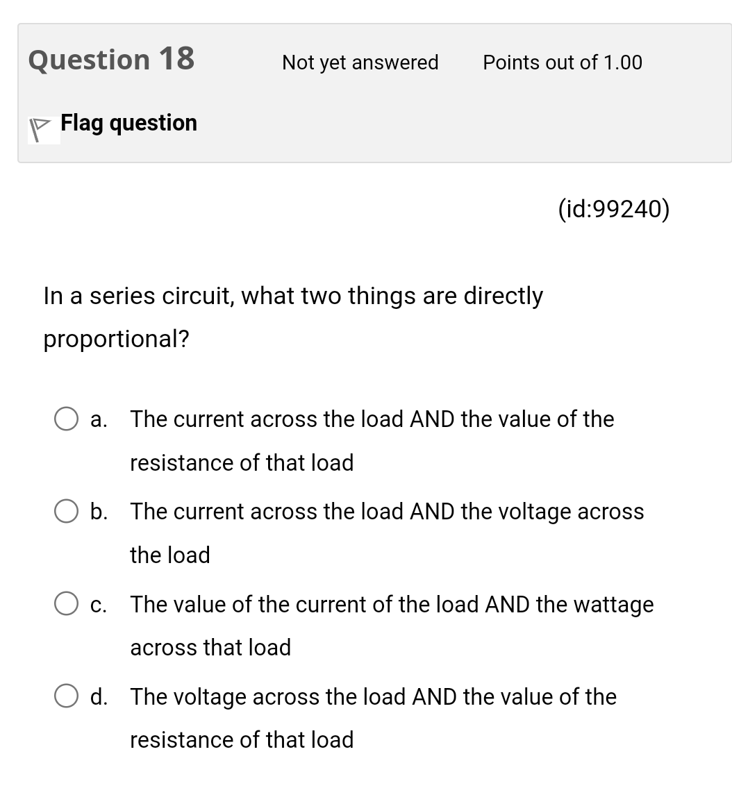 Solved In a parallel circuit, the current through any | Chegg.com