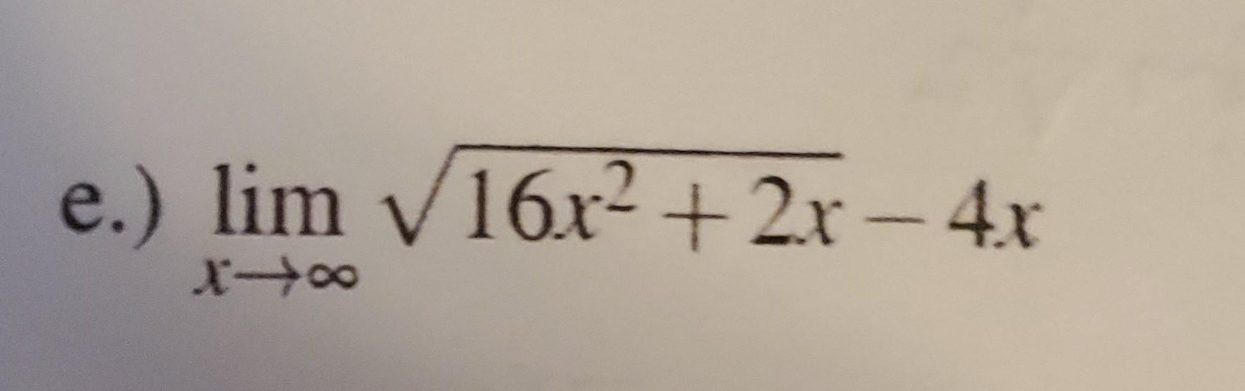 Solved 16x2+2x−4x | Chegg.com