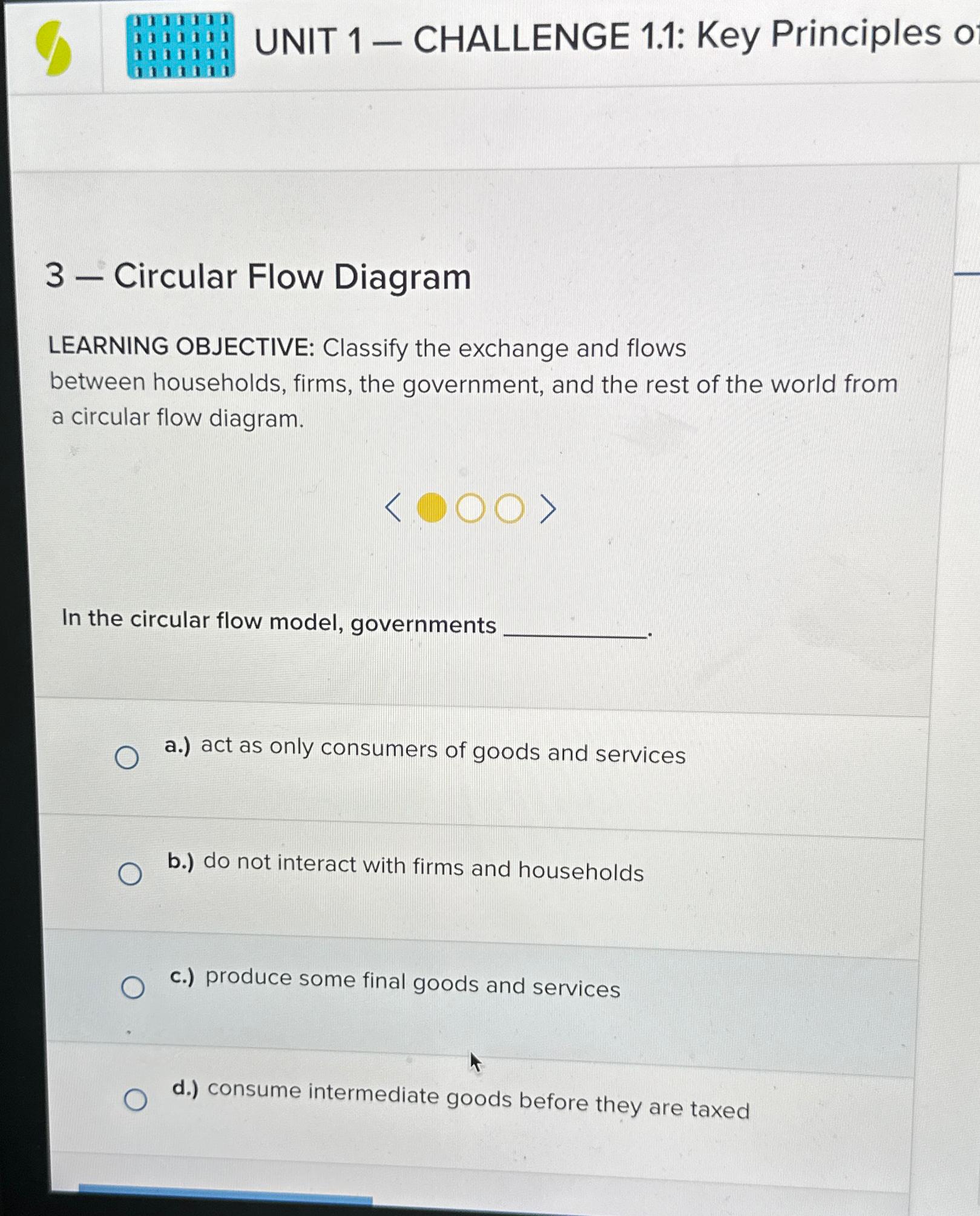 Solved 3-Circular Flow DiagramLEARNING OBJECTIVE: Classify | Chegg.com