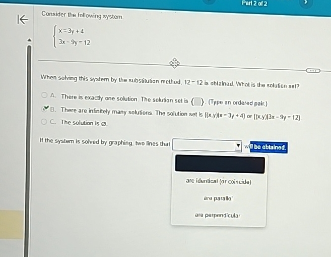 Solved Part 2 ﻿of 2Consider the following | Chegg.com