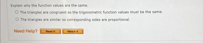 Solved Consider the following triangles. Find the exact | Chegg.com